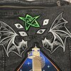 GLOW in the DARK Bat Wings Iron on Patches | Embroidered Patch | Patch ...
