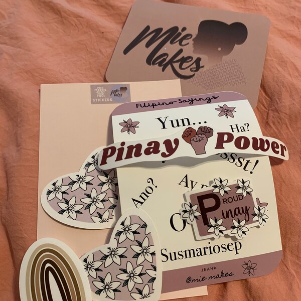 Filipino Sayings Sticker Sheet, Filipino, Philippines, Funny Filipino ...