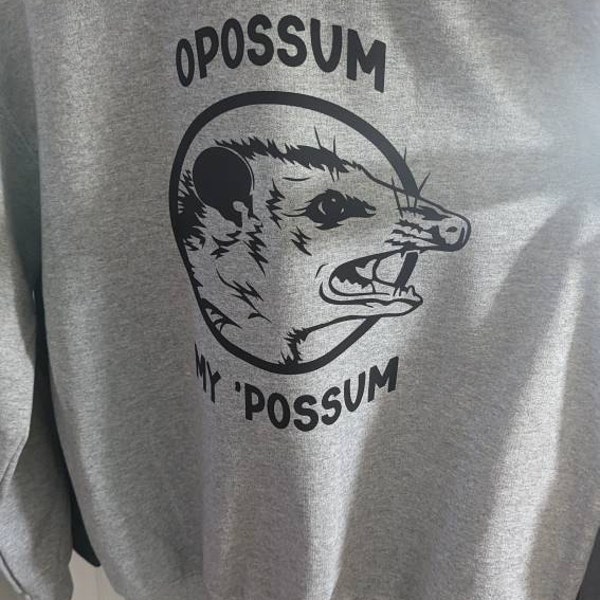 Opossum Svg, Possum Screaming Clipart, Woodland Animal, Wild Nature ...