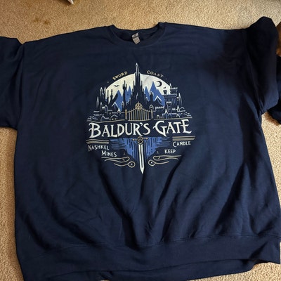 Baldur's Gate Minimalist Graphic Pennant, Baldur's Gate 3 Poster ...