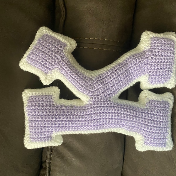3D Crochet Letter Pattern – Alphabet Home Decor (PDF) - Etsy