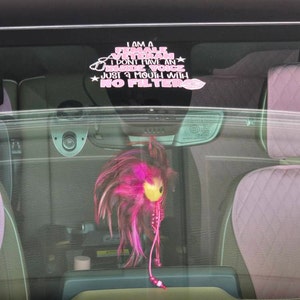 Middle Finger Breast Cancer Ribbon Decal FCK Cancer Breast Cancer ...