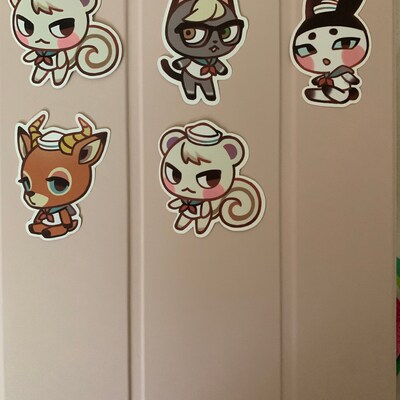 ACNH Sailor Stickers / Animal Crossing Water Bottle Laptop - Etsy