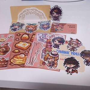 Selen Tatsuki Standee Sticker Vtubers Nijisanji EN Obsydia - Etsy