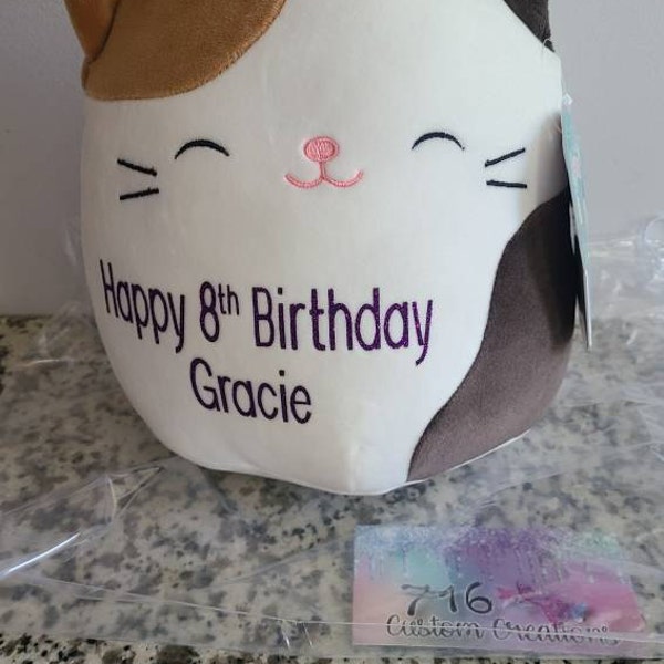 7.5 Personalized Bridal Party Squishmallows, Stuffed Animal, Plush ...