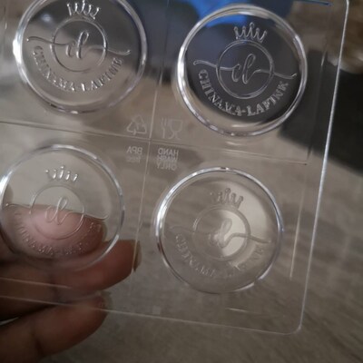 Custom Chocolate Molds Personalized Stamp Seal Coin Bean to Bar ...