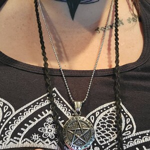 Clavicula Nox Necklace Symbol Charm Pendant Dragon Rouge - Etsy