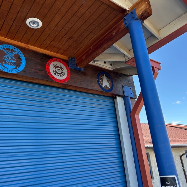 Full Military Branch Ordering -5 Branches 2 Layer Signs- - Etsy