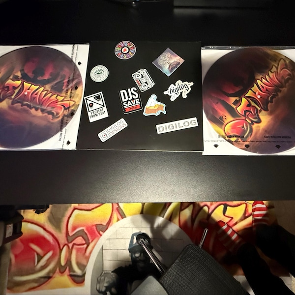 Custom Serato Control Vinyl /scratch Live / - Etsy