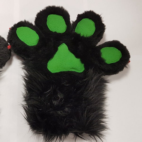 DIGITAL Puffy Hand Paw Pattern for Fursuits - PDF Download - Etsy