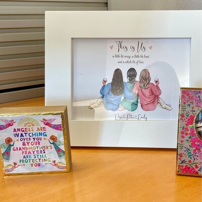 Best Friends Personalized Print Custom 3 Friend Prints Three - Etsy