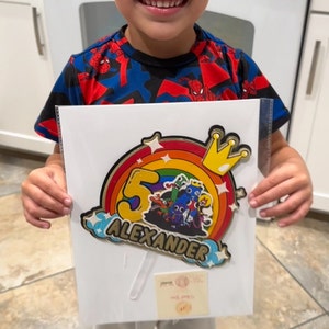 Five Nights at Freddy's Inspired Shaker Cake Topper - Etsy