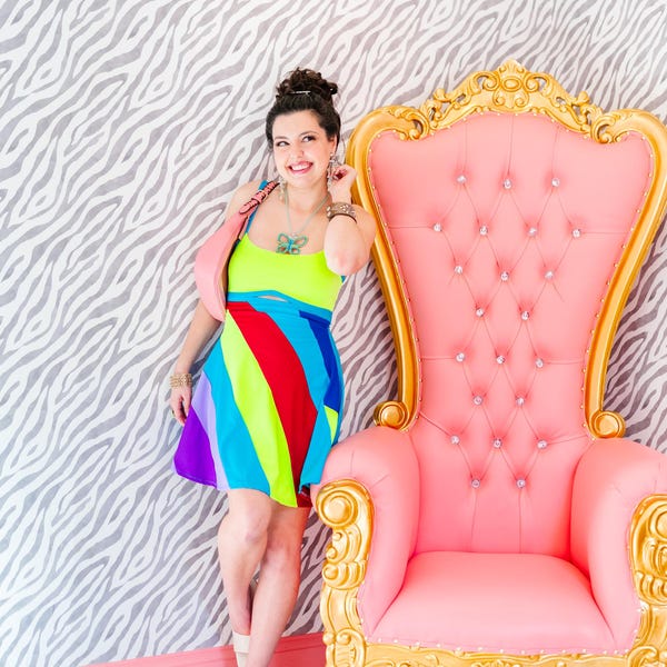 Jenna Rink Inspired Dress: Multi-colored 13 Going on 30 Outfit - Etsy