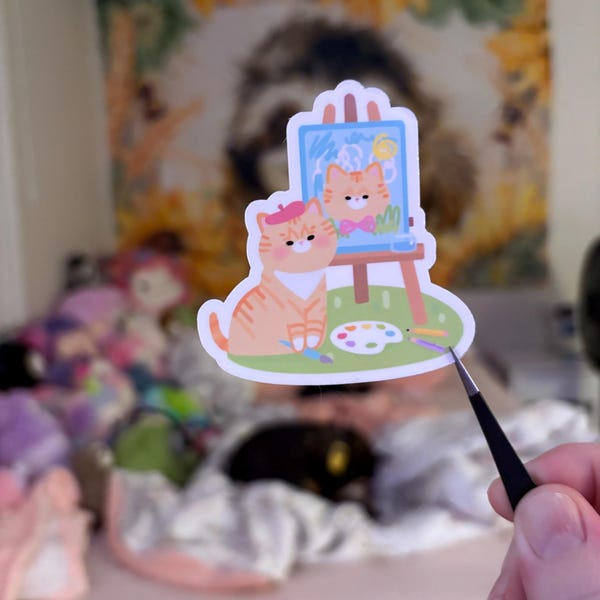 Spaw Day Holographic Sticker Sheet - Etsy