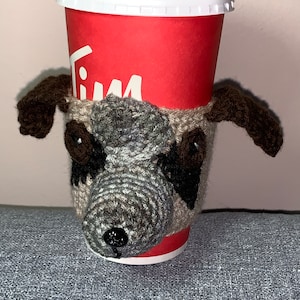 Corgi Crochet Pattern Welsh Corgi Cup Cozy Pattern Corgi - Etsy