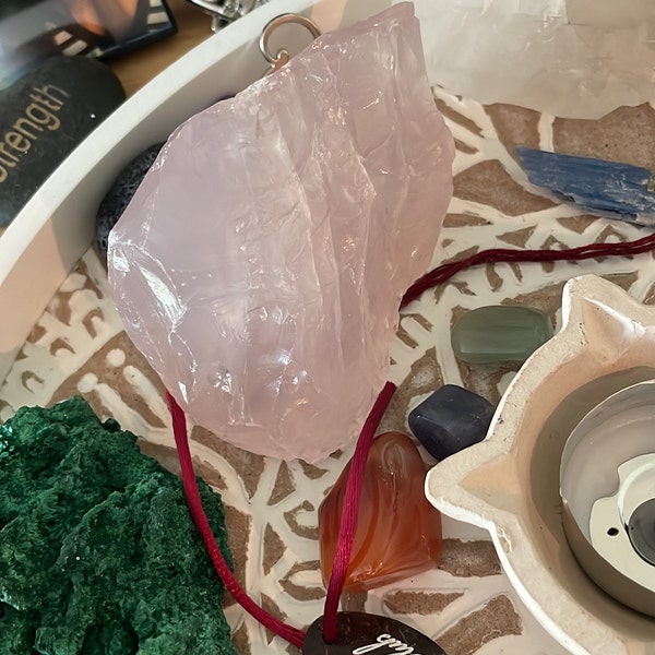 Pink Amethyst With Agate Sphere has Beautiful Rosette Amethyst Druzy ...