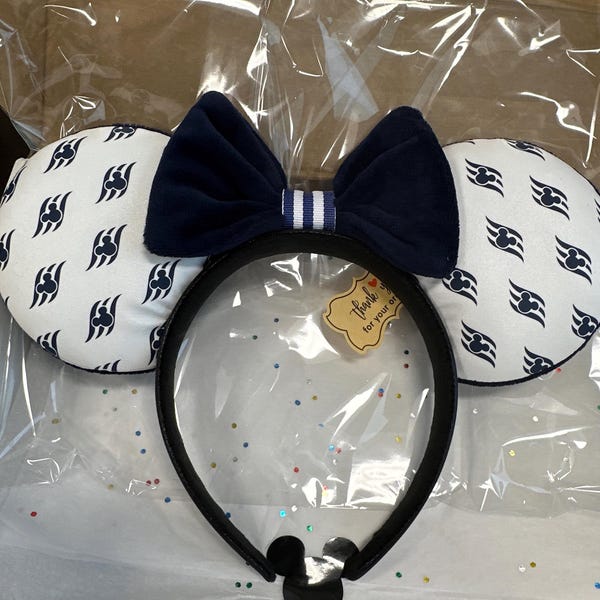 Cruise Line Buoy Mouse Ears | Cruise Line Ears | Lifebuoy Ears | Sequin ...