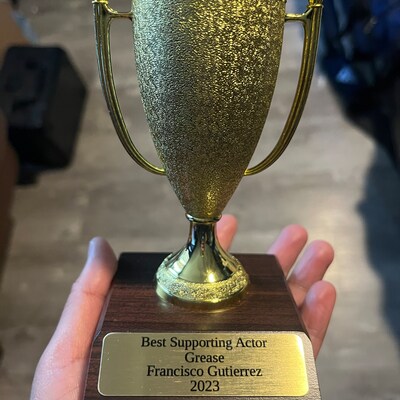 Cup Trophy Award Free Personalization With Your Text 5 - Etsy