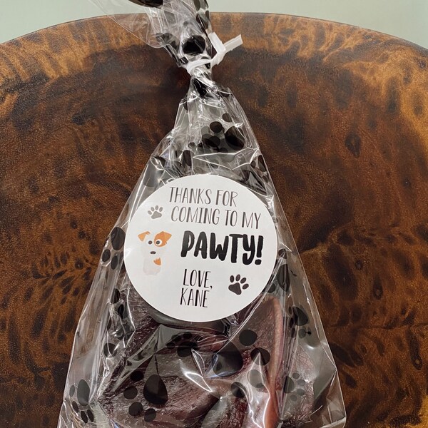 Dog Birthday Pawty Stickers, Puppy Birthday, Dog Theme, Dog Party, Dog ...