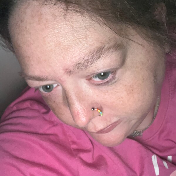 Minimalist Septum, Snug Septum Ring, Silver Septum Ring, 925 Nose Ring ...