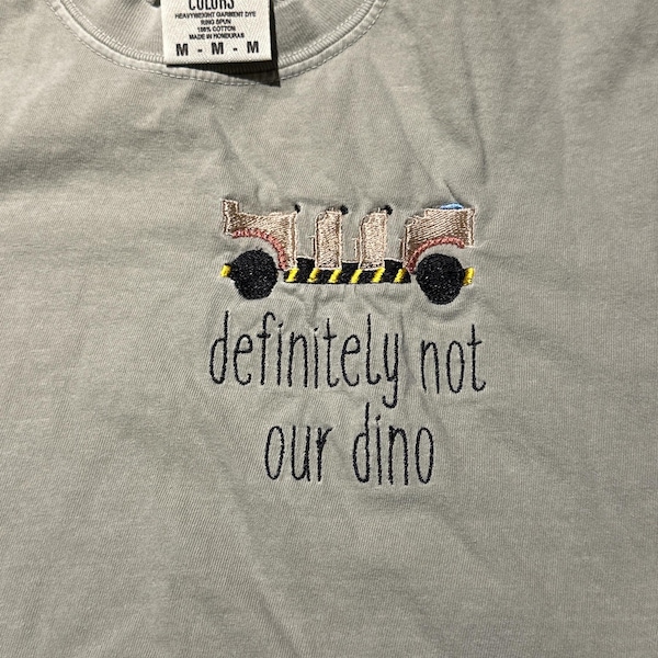 Definitely Not Our Dino Shirt, Animal Kingdom Shirt, Dinoland USA ...