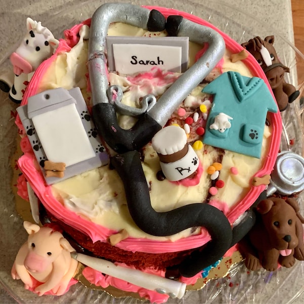 Fondant Medical Cake Topper: Stethoscope Cake Decoration, Doctor ...