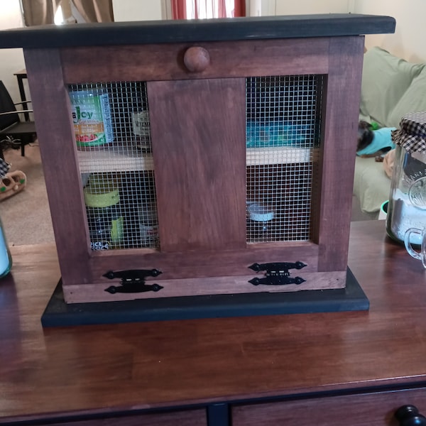 Unfinished Bread Box Plain. Measures 19 X 11 1/4 X 16 Tall - Etsy