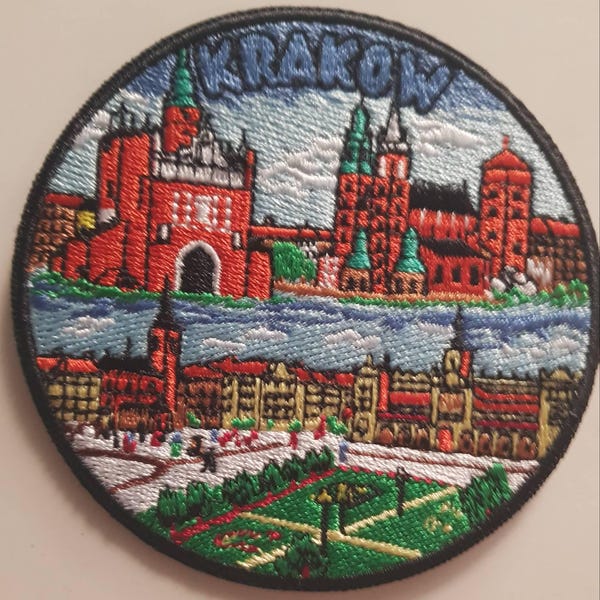 Tokyo Patch – Tokyo Tower & Godzilla – Embroidered Souvenir – Iron-on ...