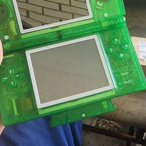 Custom Nintendo DS Lite Refurbished Game Console Handheld Console Clear ...