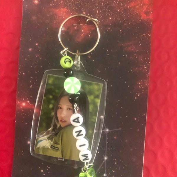 Twice Keychains | K-pop Keychains | Kpop Photo Keychains | Double Sided ...