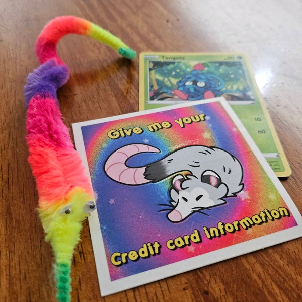 Buff Worm Meme Sticker || Funny Meme, Squirmle, Worm on a String - Etsy