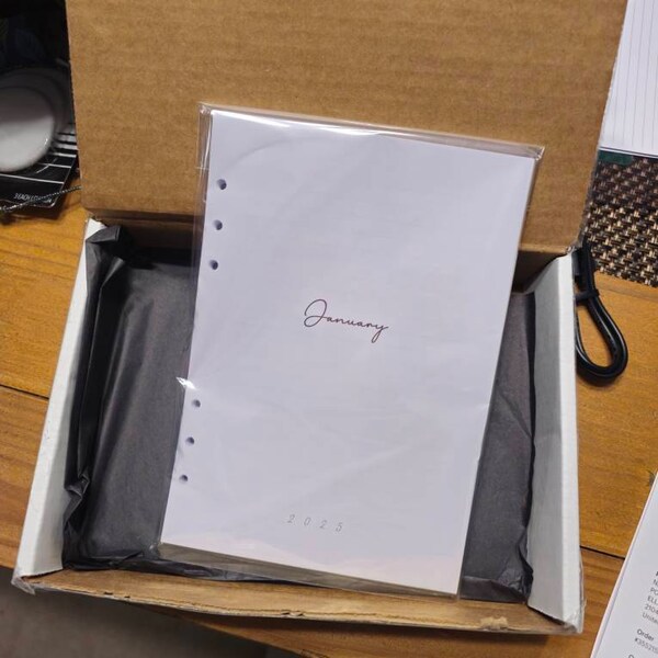 A5 Devotional Inserts PRINTED Bible Study Notes Christian Planner ...