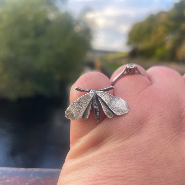 Moth Ring ‘frida, Moth Ring, Moths, Butterfly Ring, Moth Jewellery ...