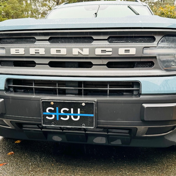 Finland Finish Flag SISU License Plate - Etsy
