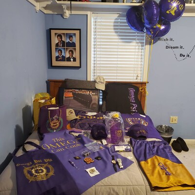 Omega Psi Phi Gift Bag, Large - Etsy