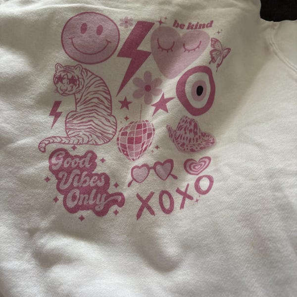 Preppy Clothes Smiley Face Shirt Coconut Girl Clothes Lightning Bolt ...