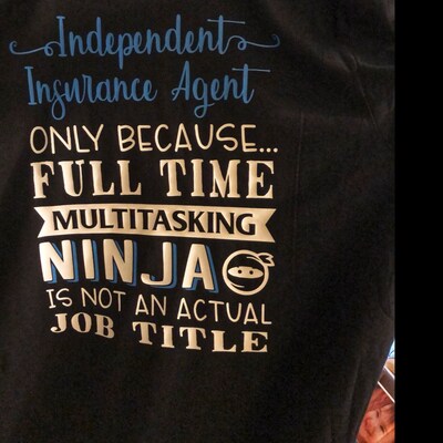 Job Title Multitasking Ninja SVG Digital Cut Files HTV Svg Vinyl Decal ...