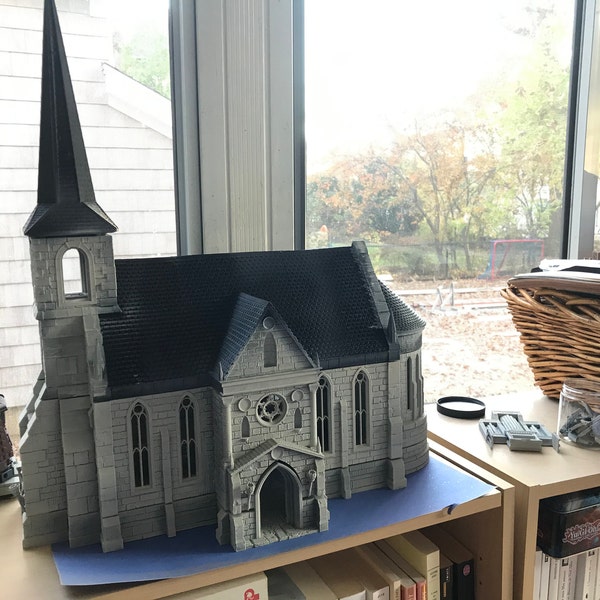 Wightwood Abbey Church Dnd Miniature Terrain | Dungeons and Dragons, D ...