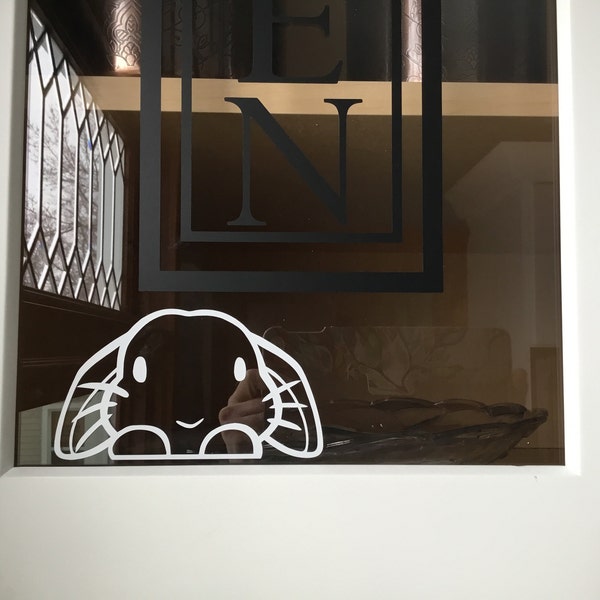 First Aid Kit Vinyl Rabbit Sticker Label, Glossy Red; Medical Sticker ...