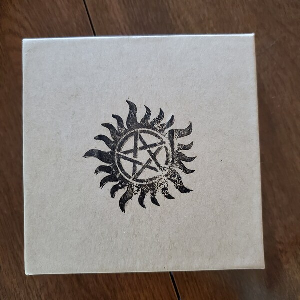 Anti Possession Ward RUBBER STAMP, Supernatural Stamp, Witchcraft Stamp ...