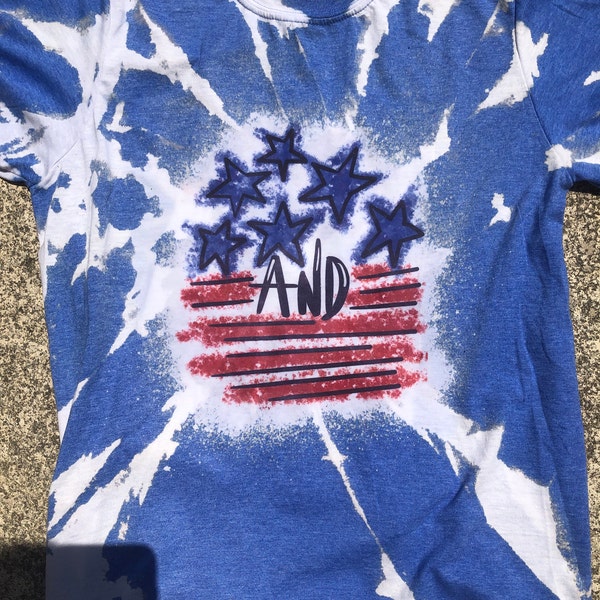 Stars and Stripes Splatter Paint Digital Download Independence Day PNG ...