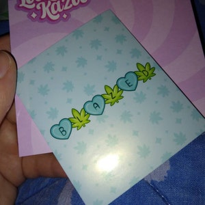 Spoiled Brat Holographic Vinyl Die Cut Sticker Girly Kawaii - Etsy