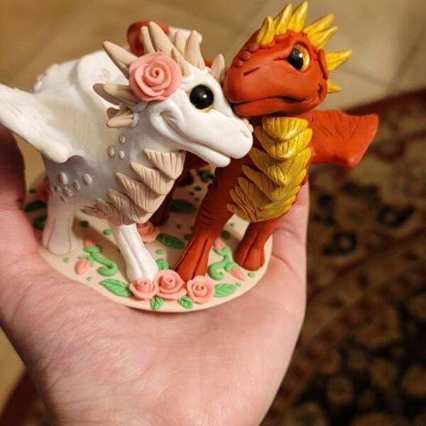 Custom Viking Dragon Figurine - Scandinavian Dragon Ornament, Mythology ...