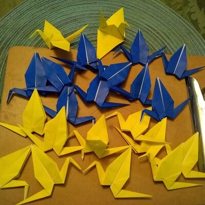 100 Silver Origami Paper Sheets 3 X 3 Inch Japanese Origami - Etsy