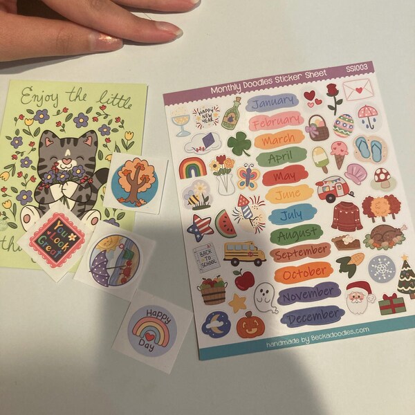 Printable Spooky Cute Halloween Coloring Book, Print and Color Digital ...