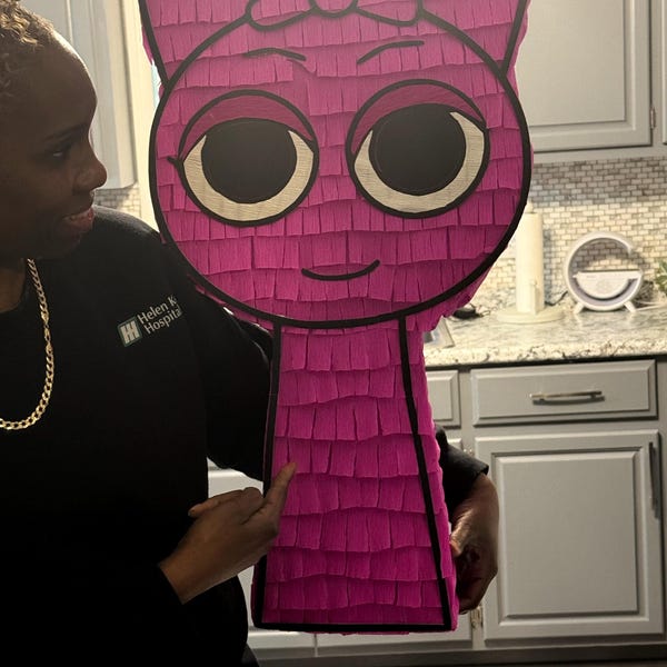 Pinki Sprunki Piñata – Incredibox-inspired Party Fun! - Etsy