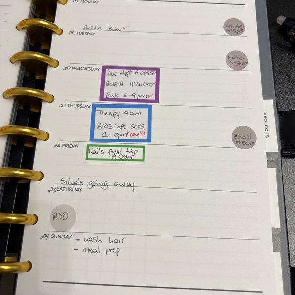 The Secret Printable Planner Dashboard Minimal Planner Dashboard ...