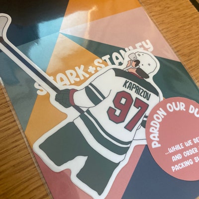 Minnesota Hockey Sticker Waterproof, Glossy Finish - Etsy