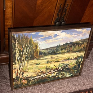 South of Perpetua Bluff Original Oil Painting Seascape of Oregon Coast ...