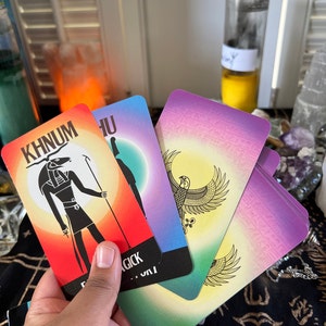 Past Life Oracle Deck Set With Travel Bag - Etsy